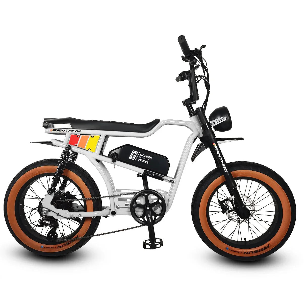 Strike Cycles Panthro 750w Moto eBike 20x4 Fat Electric e-Moto Style e