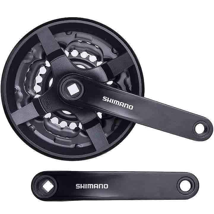 Shimano Tourney Bicycle Crankset FC-TY301 42-34-24 Teeth for 3x6/7/8 S