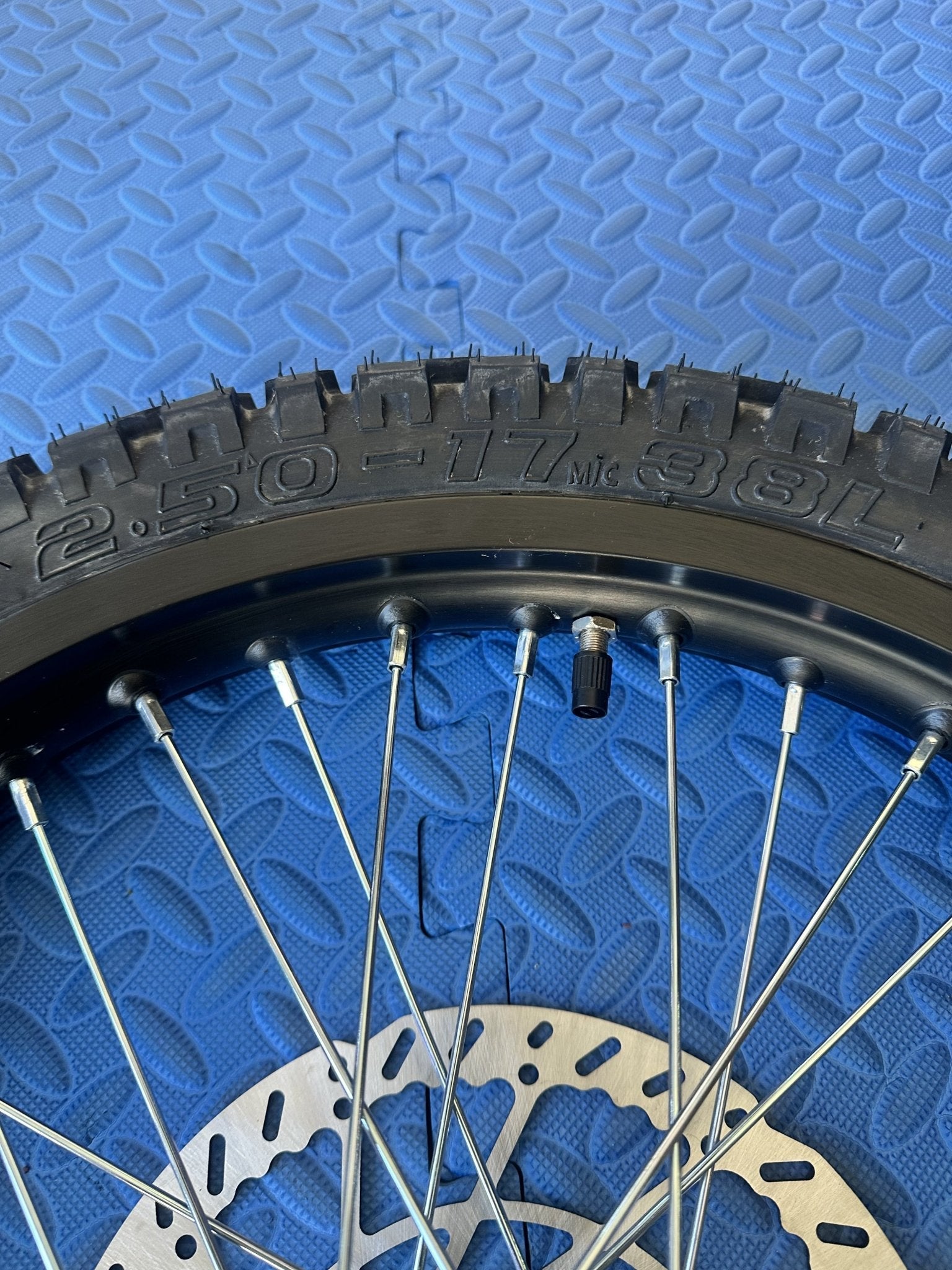 Surron eMoto Wheel Set Shinko 244 Dual Sport 17" Front Wheel & Tire Se ...