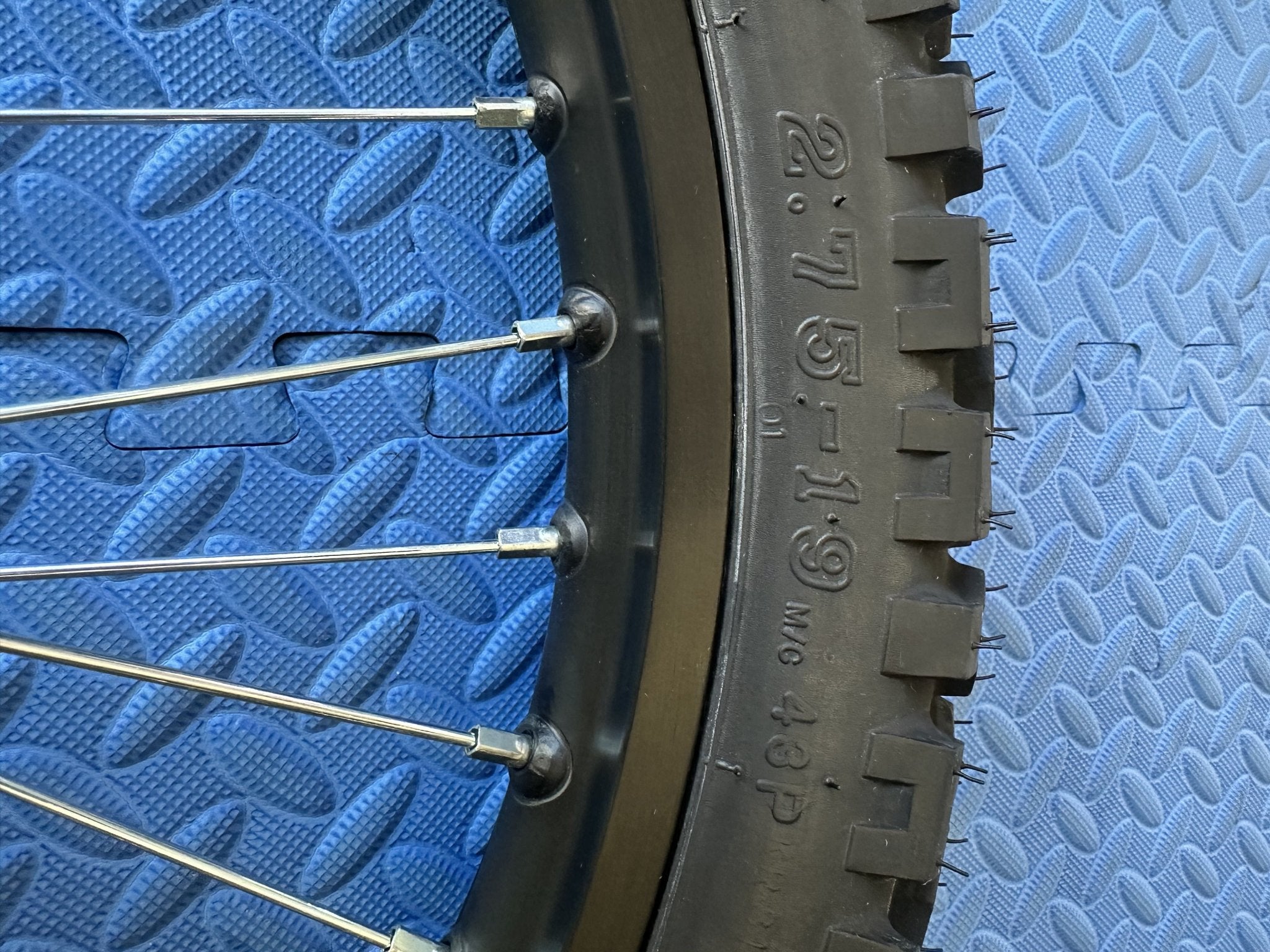 Surron eMoto Wheel Set Shinko 244 Dual Sport 19" Front Wheel & Tire Se ...